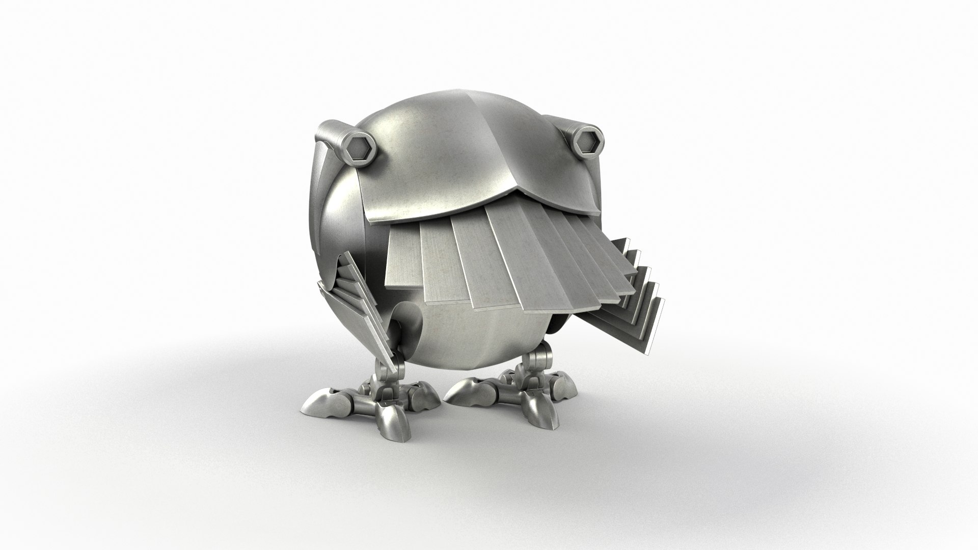3D Mechanical Bird - TurboSquid 1866574