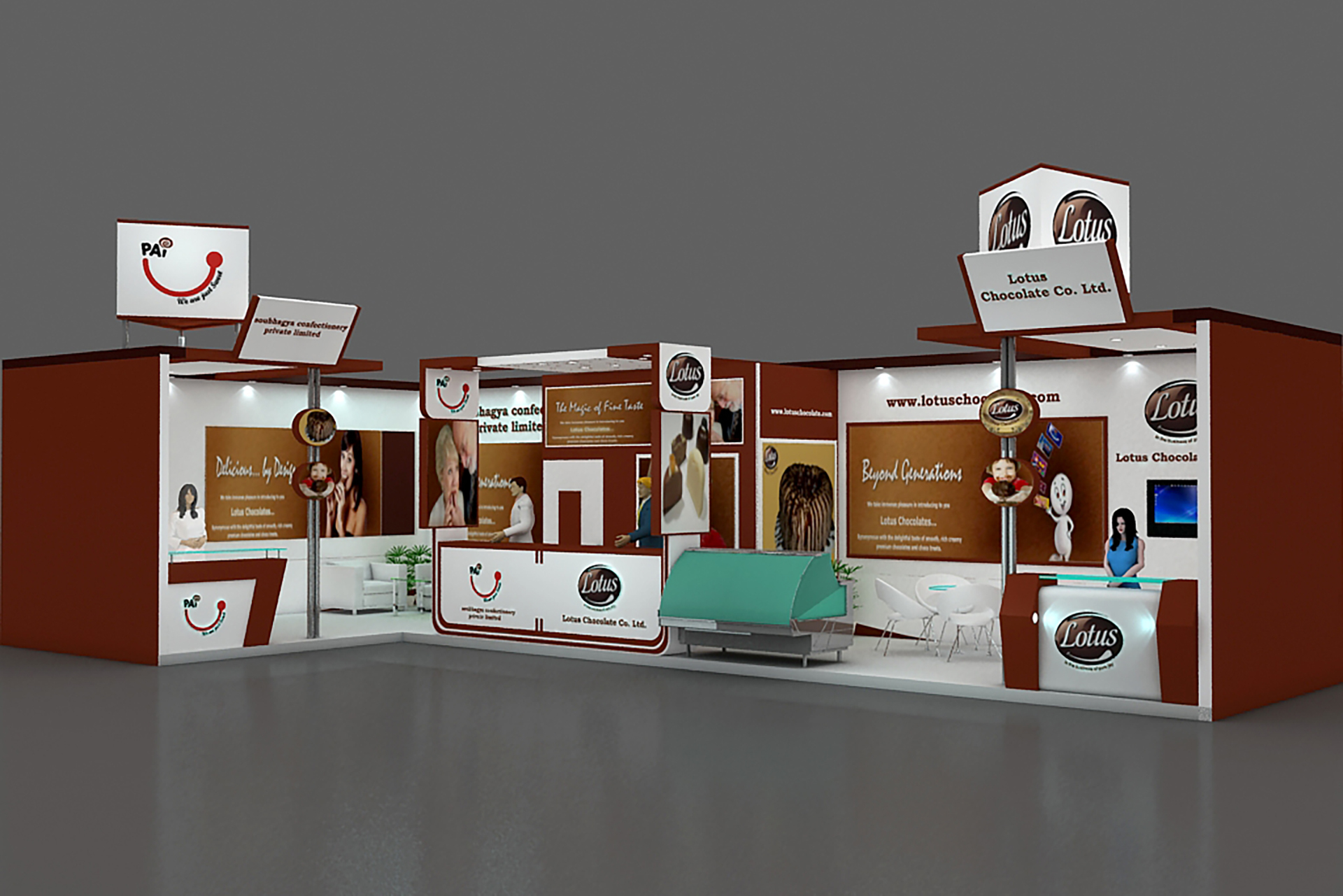 3D L SHAPE STAND DESIGN - TurboSquid 1718971