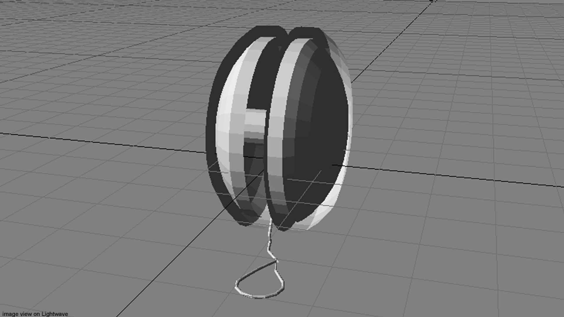 3d toy yoyo model