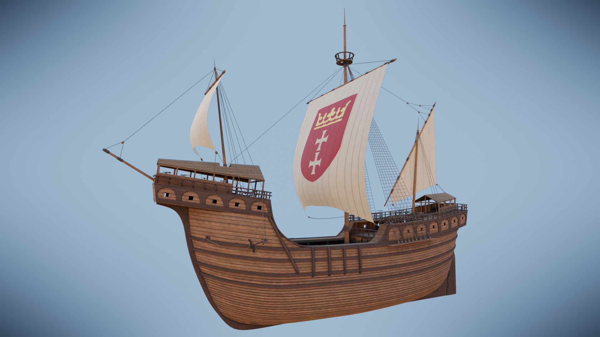 3D Peter von Danzig -Carrack- - TurboSquid 1794245
