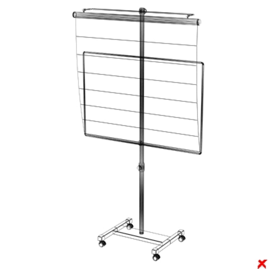 Screen Board 3d Model