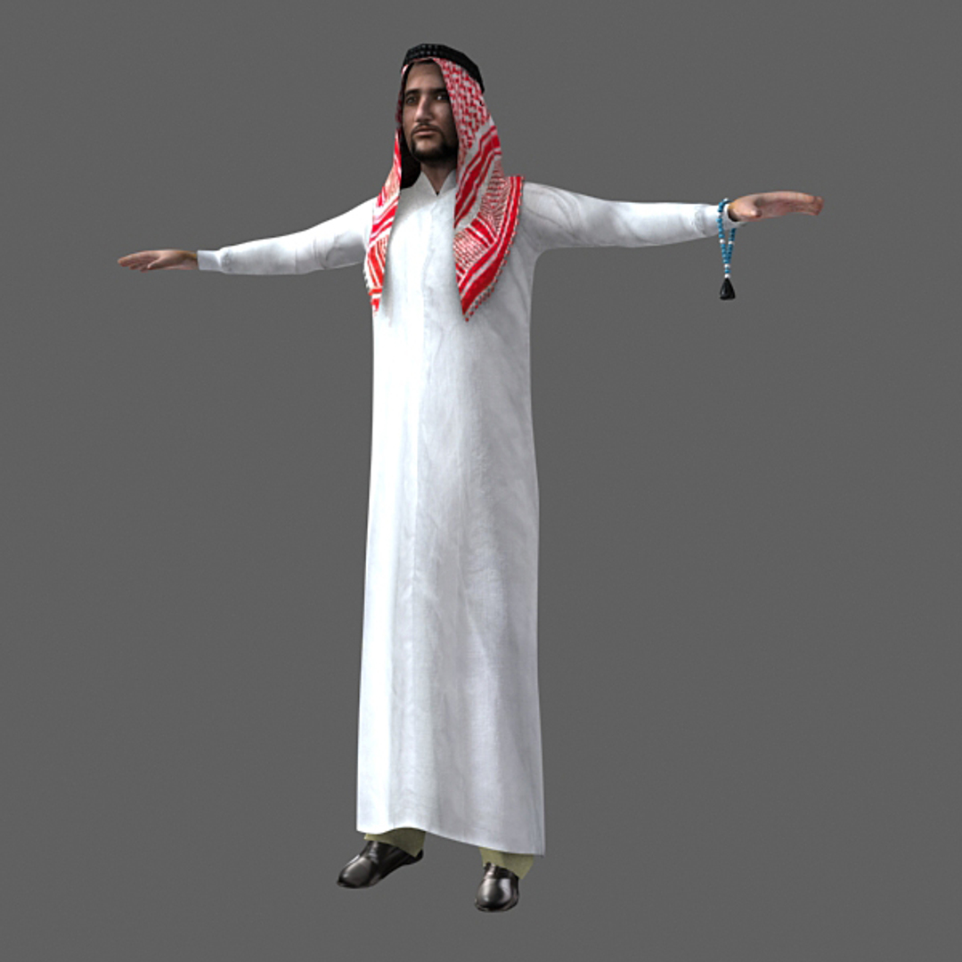 3d Model Realistic Arabic