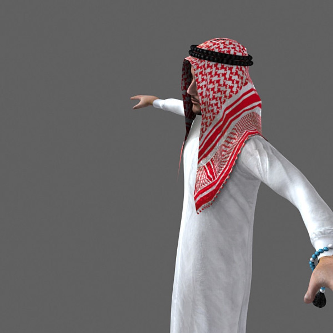 3d Model Realistic Arabic