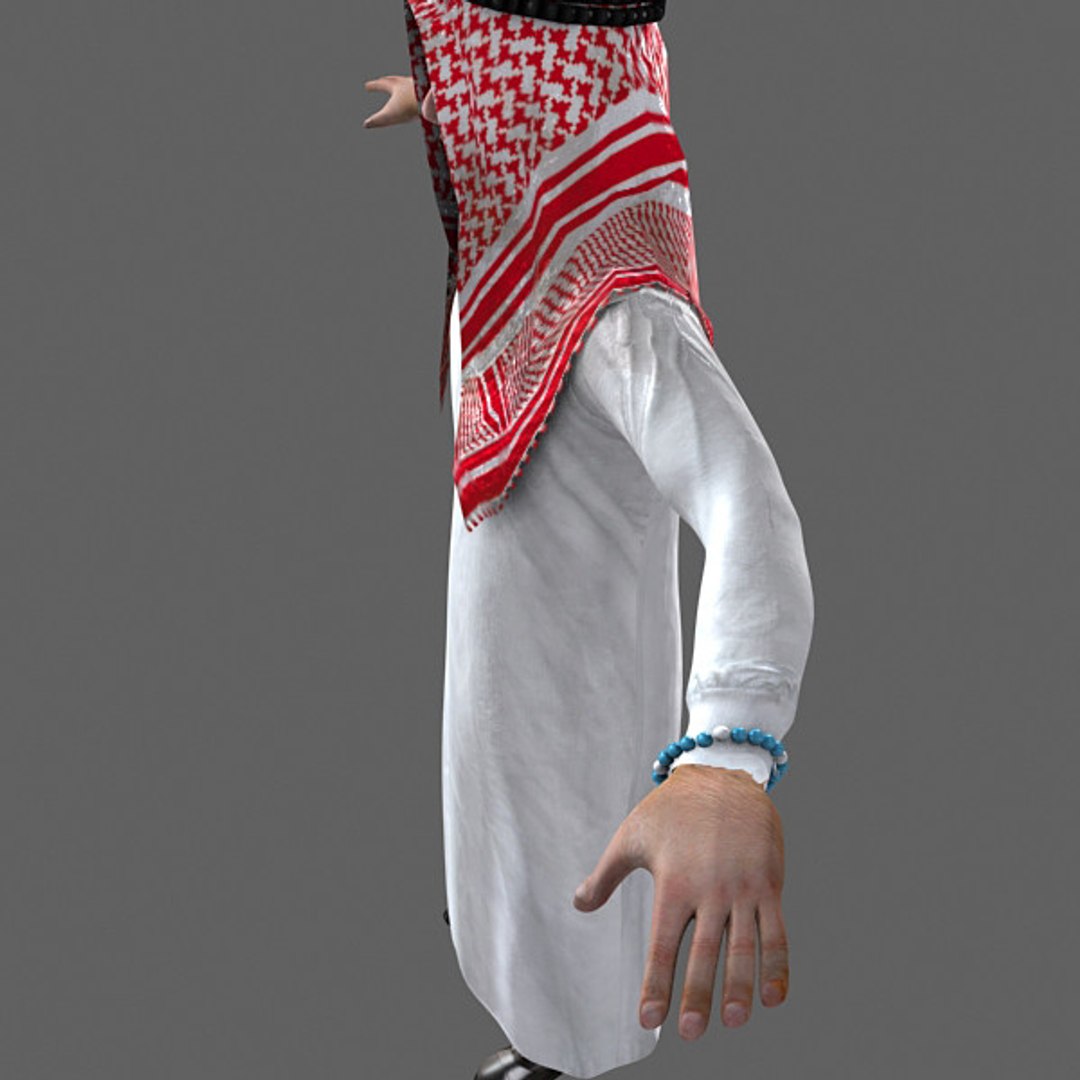 3d Model Realistic Arabic