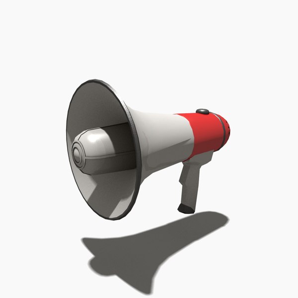 Free Bullhorn 3D Models for Download | TurboSquid