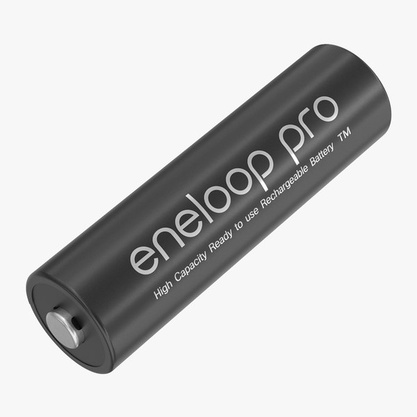 Modelo 3d Batería Eneloop Pro Aa Turbosquid 1950181