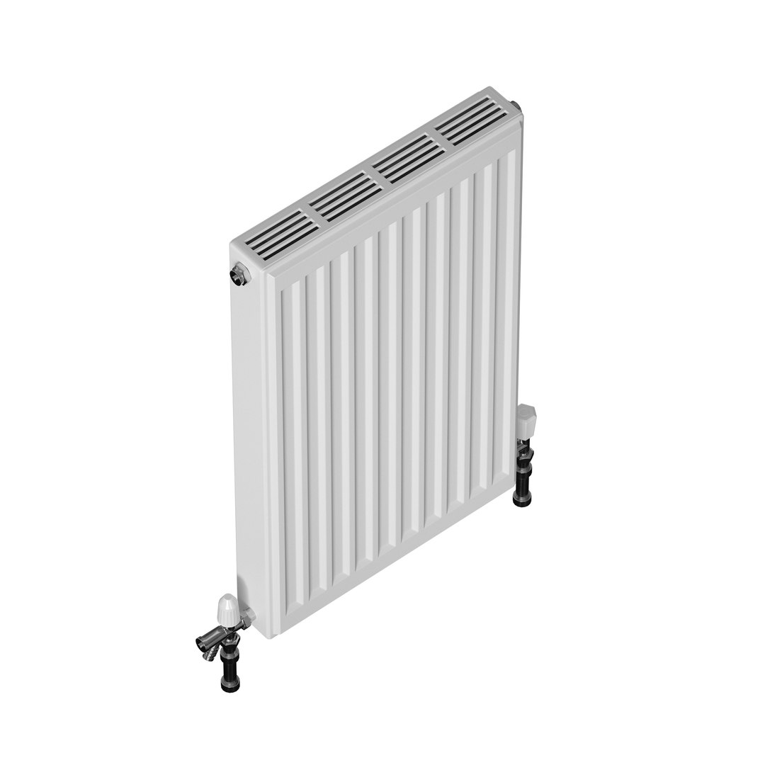 3D Heating Radiator Panel Steel Model - TurboSquid 2304935
