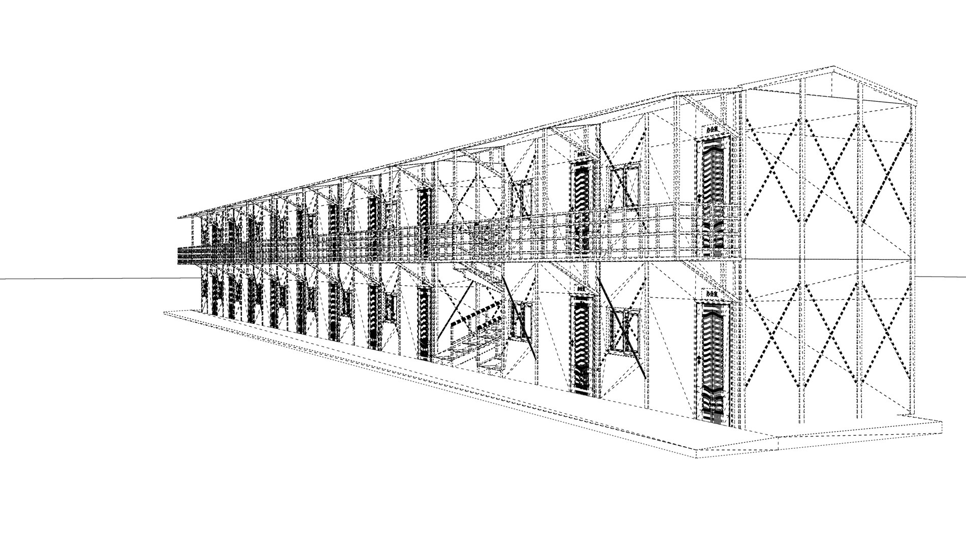Portable Construction Site Building -A3 3D Model - TurboSquid 2384840