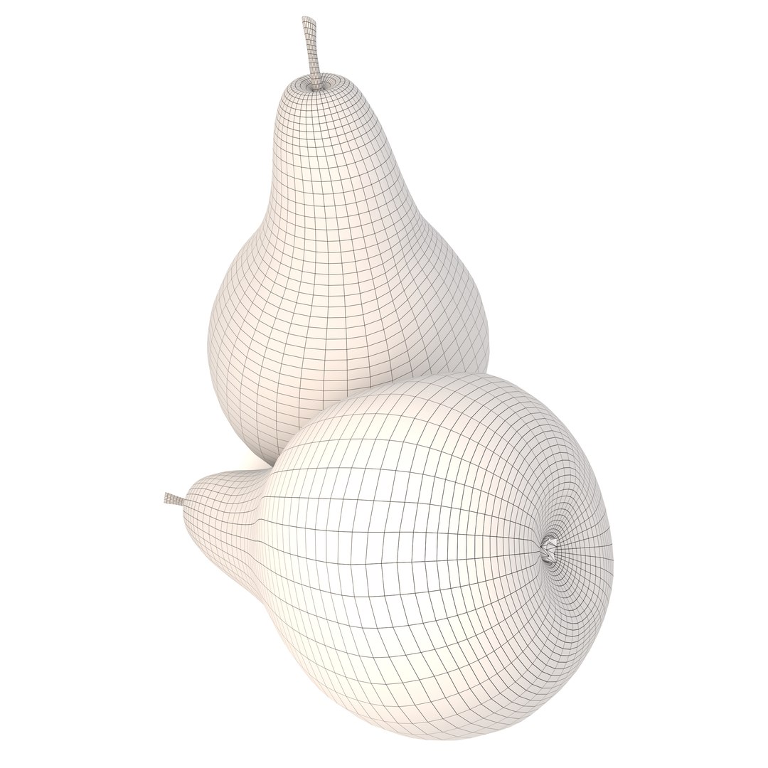 3D Pear 01 - TurboSquid 1936040