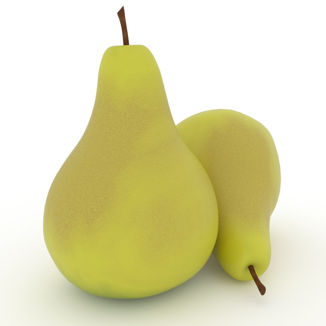 3D Pear 01 - TurboSquid 1936040