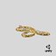 3D yellow python snake attack - TurboSquid 1412938