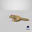3D yellow python snake attack - TurboSquid 1412938