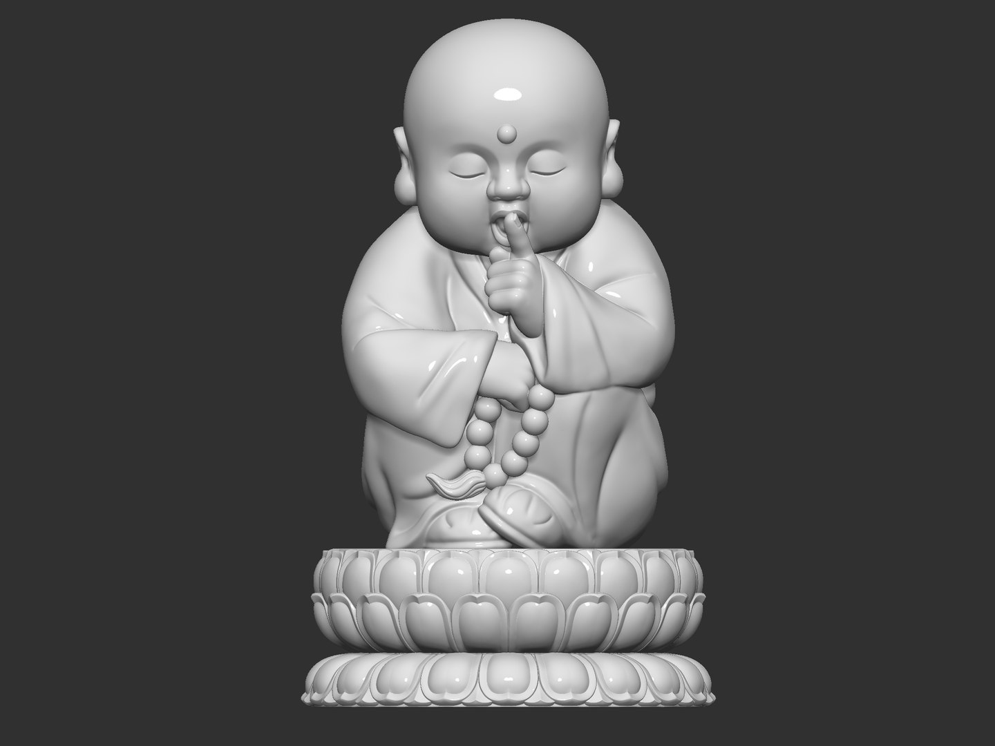Little Monk 3D - TurboSquid 2037880