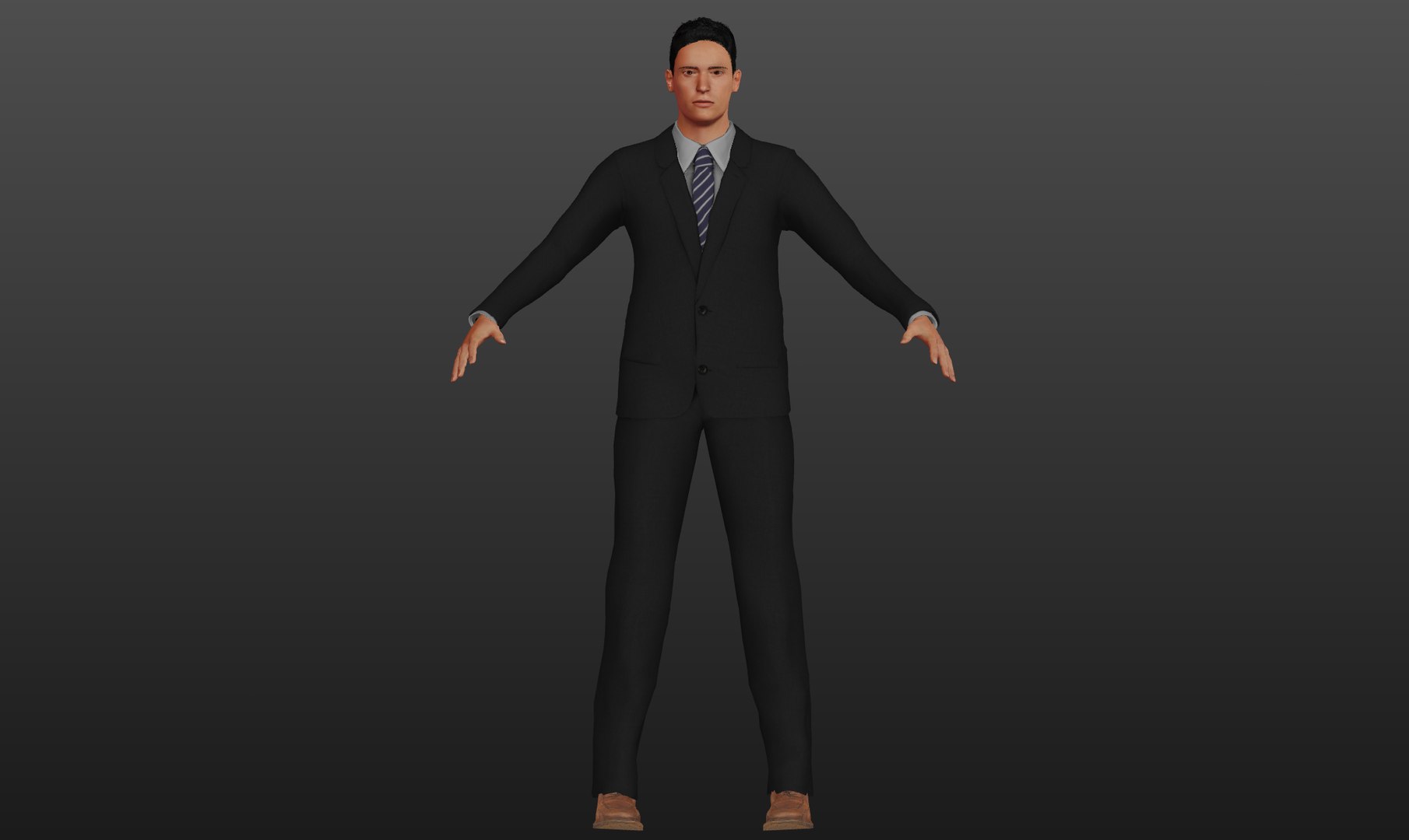3D Man Business Businessman Model - TurboSquid 1169827