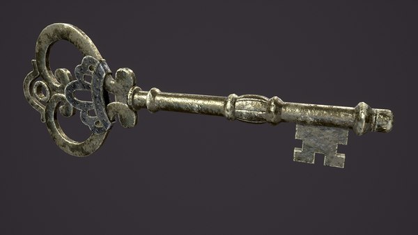 3D Medieval Skeleton Key 3 model - TurboSquid 1758765