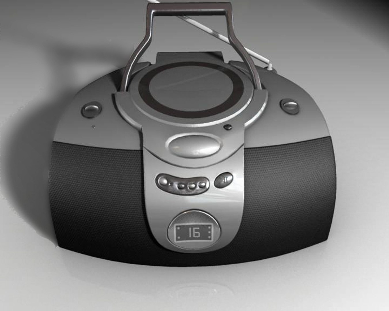 Boom Box 3d Model