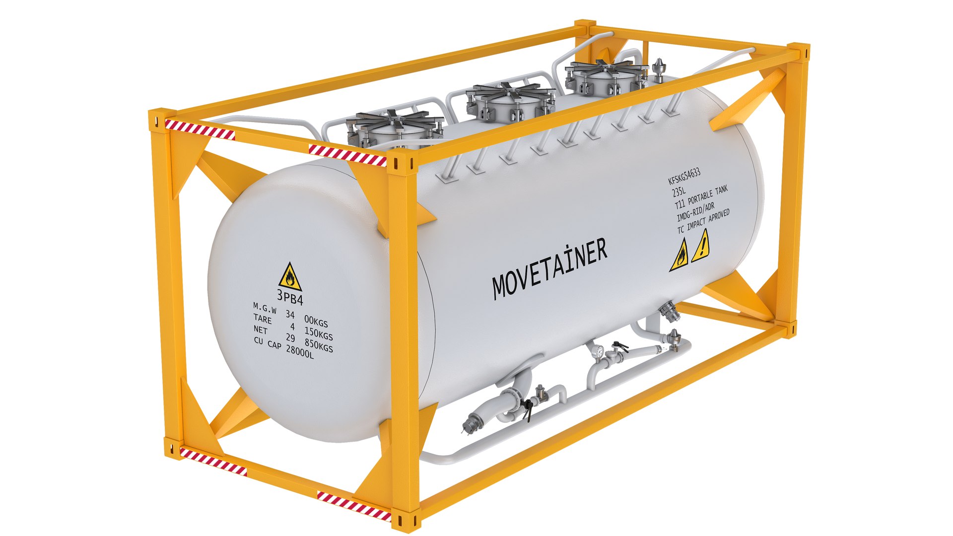3D LNG Storage Tank Model - TurboSquid 2324794