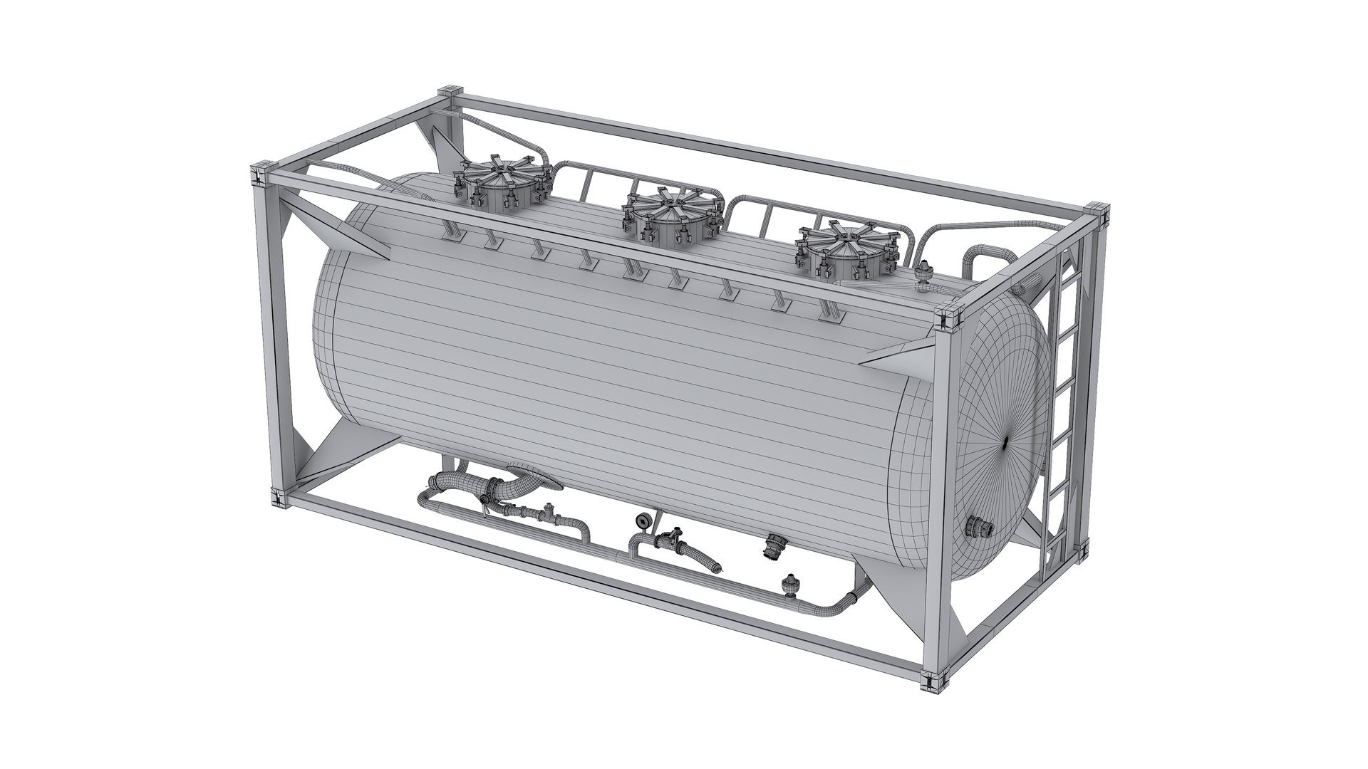 3D LNG Storage Tank Model - TurboSquid 2324794