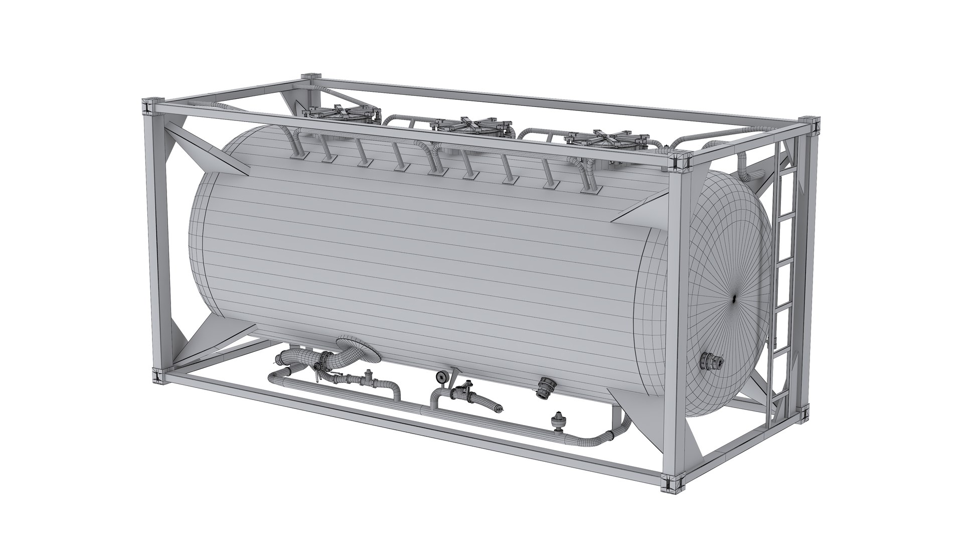 3D LNG Storage Tank Model - TurboSquid 2324794