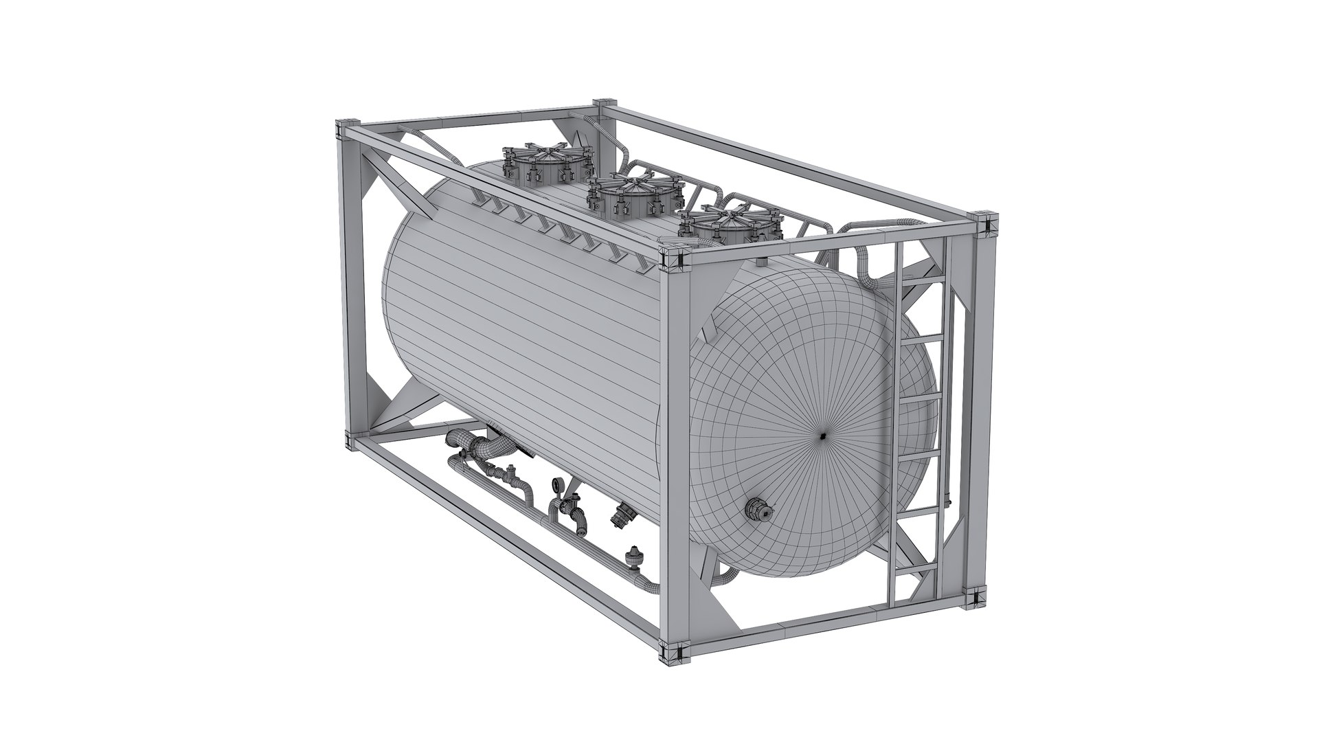 3D LNG Storage Tank Model - TurboSquid 2324794