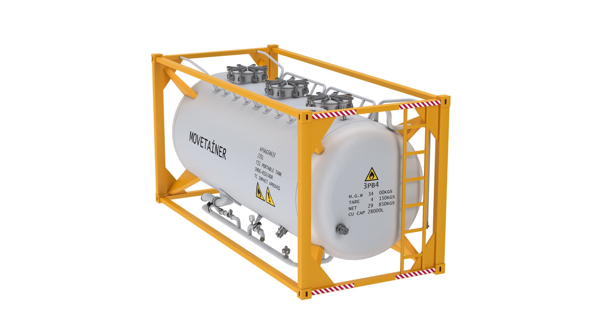 3D LNG Storage Tank Model - TurboSquid 2324794