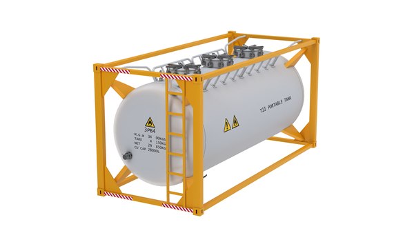 modelo 3d Tanque de almacenamiento de GNL - TurboSquid 2324794