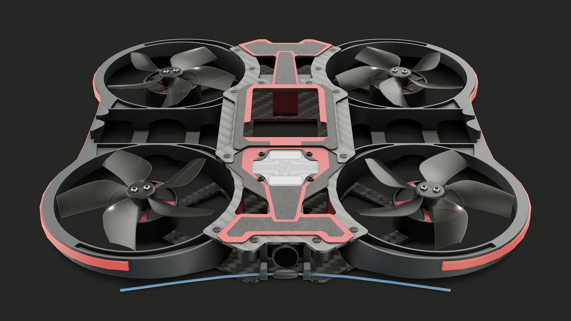 3D Modern Quadcopter Drone - TurboSquid 2032873