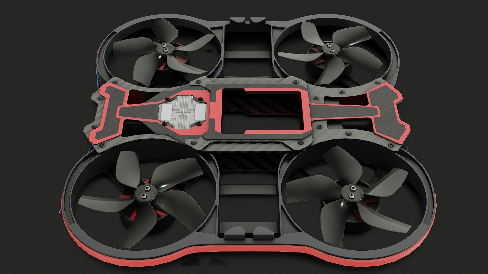 3D Modern Quadcopter Drone - TurboSquid 2032873