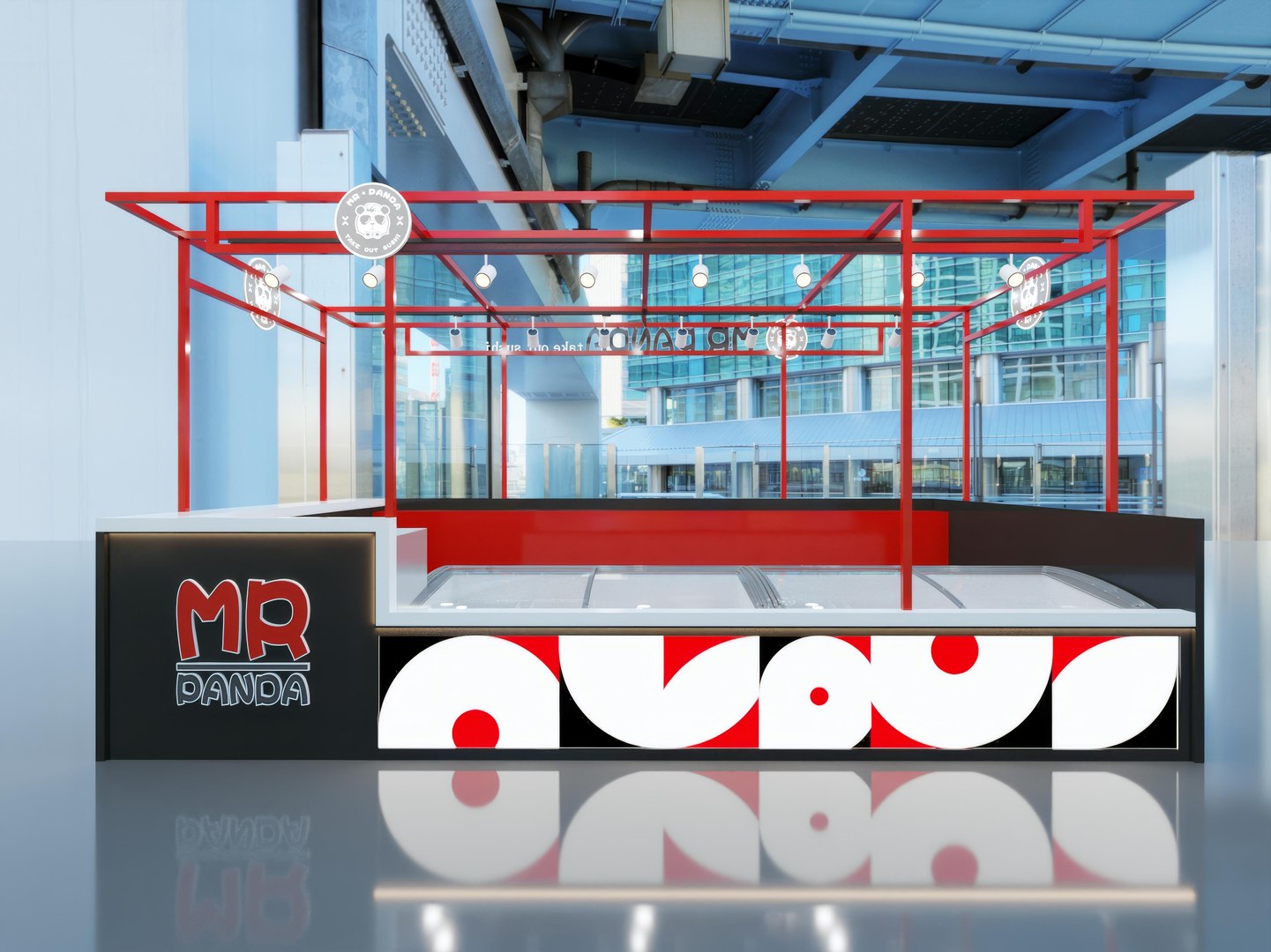 3D Shop Catering bar Modern Snack - TurboSquid 2111216