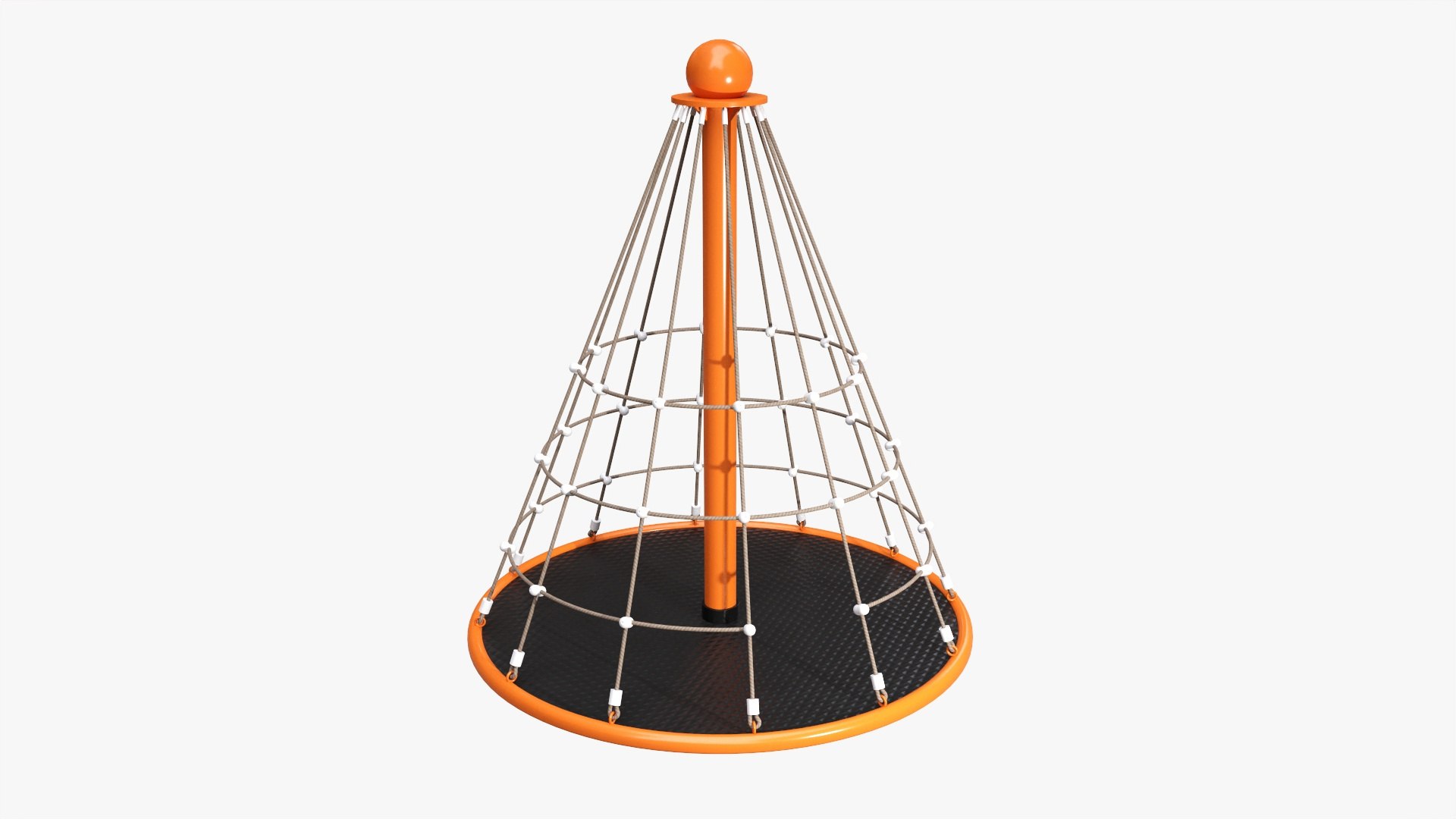 Carousel With Rope Climber 3D Model - TurboSquid 1716351