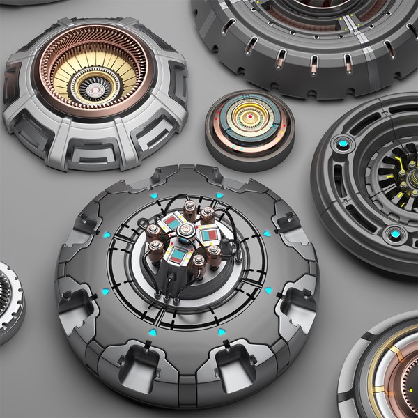 modelo 3d kitbash sci fi subdivisión listo modelo 3d - TurboSquid 1406249