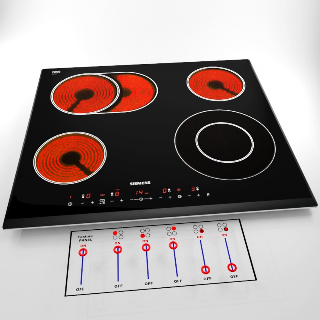 Cooking Panel 3d Model