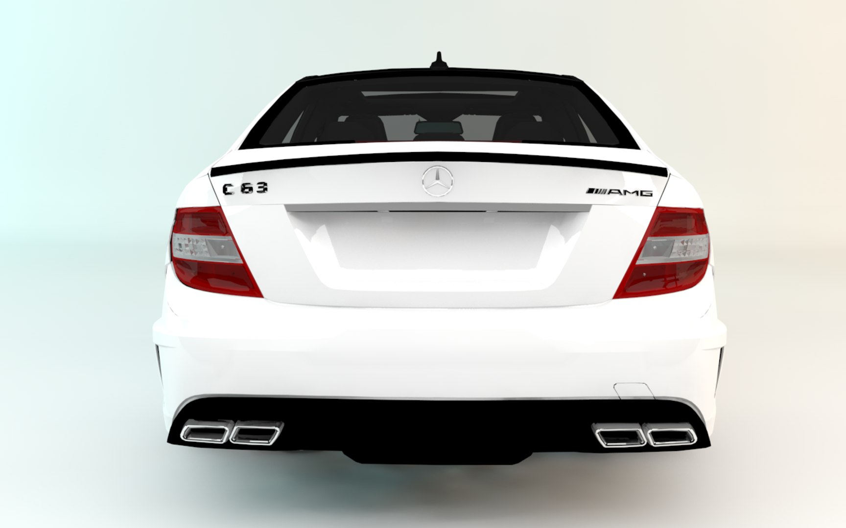 Mercedes-benz C63 Amg 3d C4d