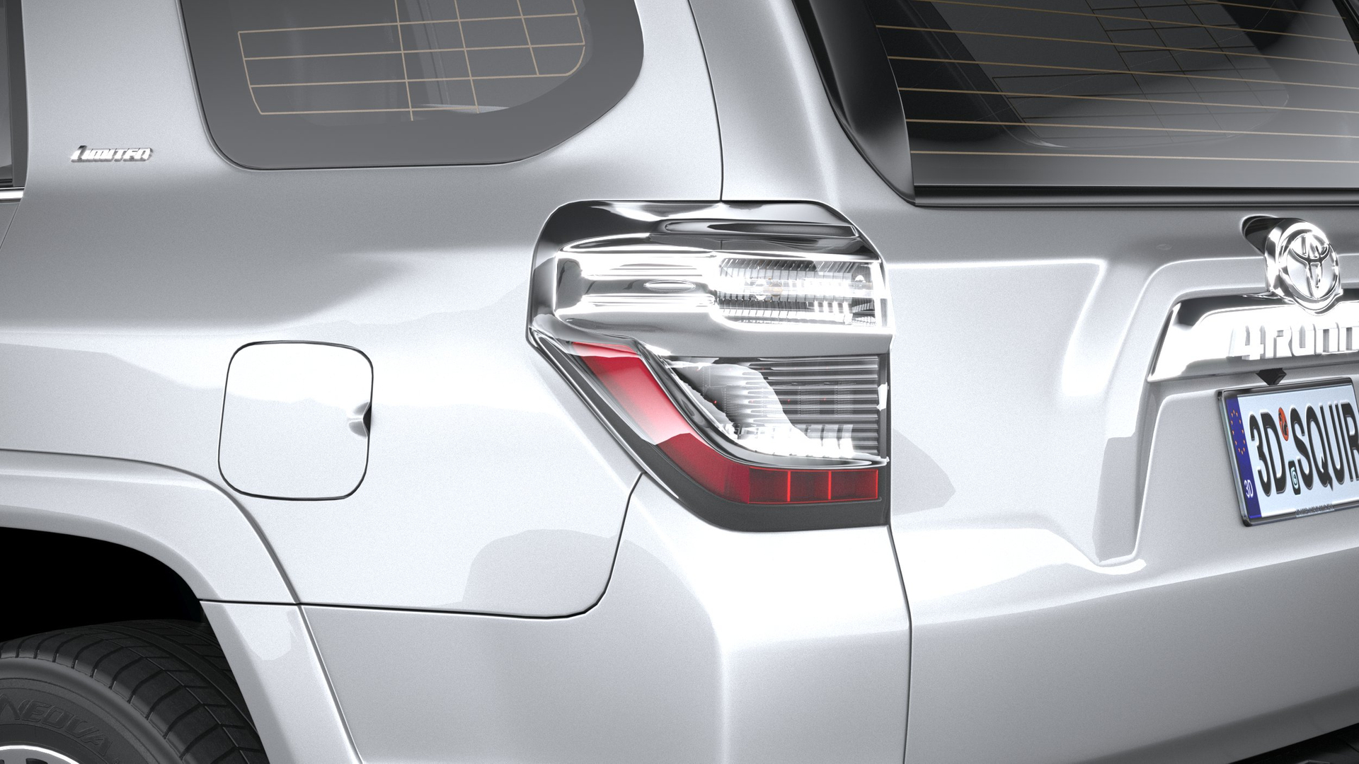 Toyota 4Runner Limited 2023 3D model - TurboSquid 1957213