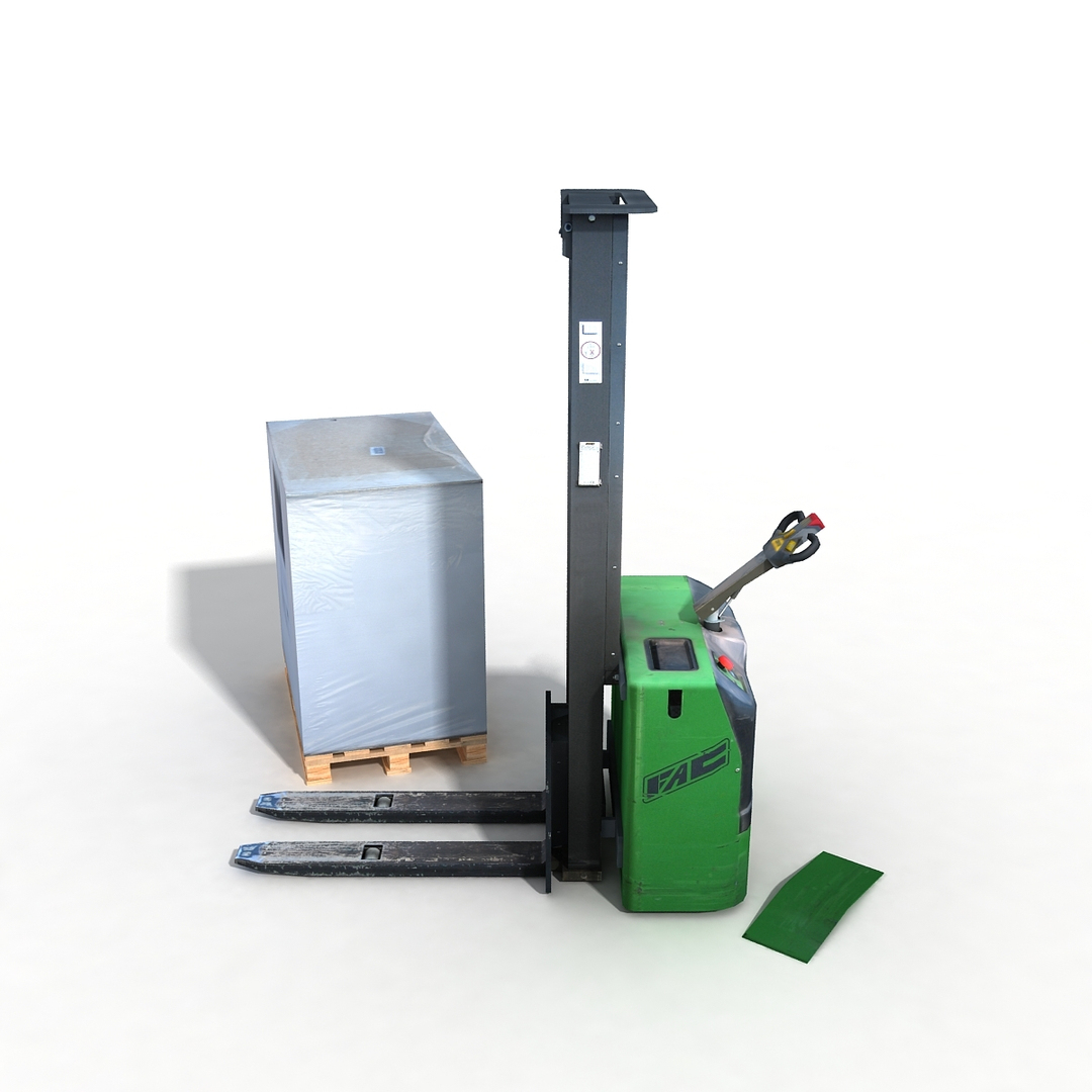 Pallet Stacker 3d Model