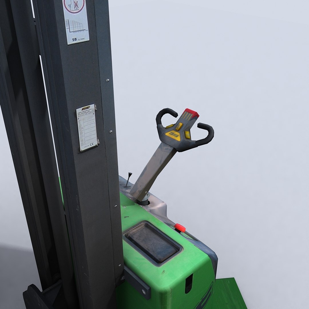 Pallet Stacker 3d Model