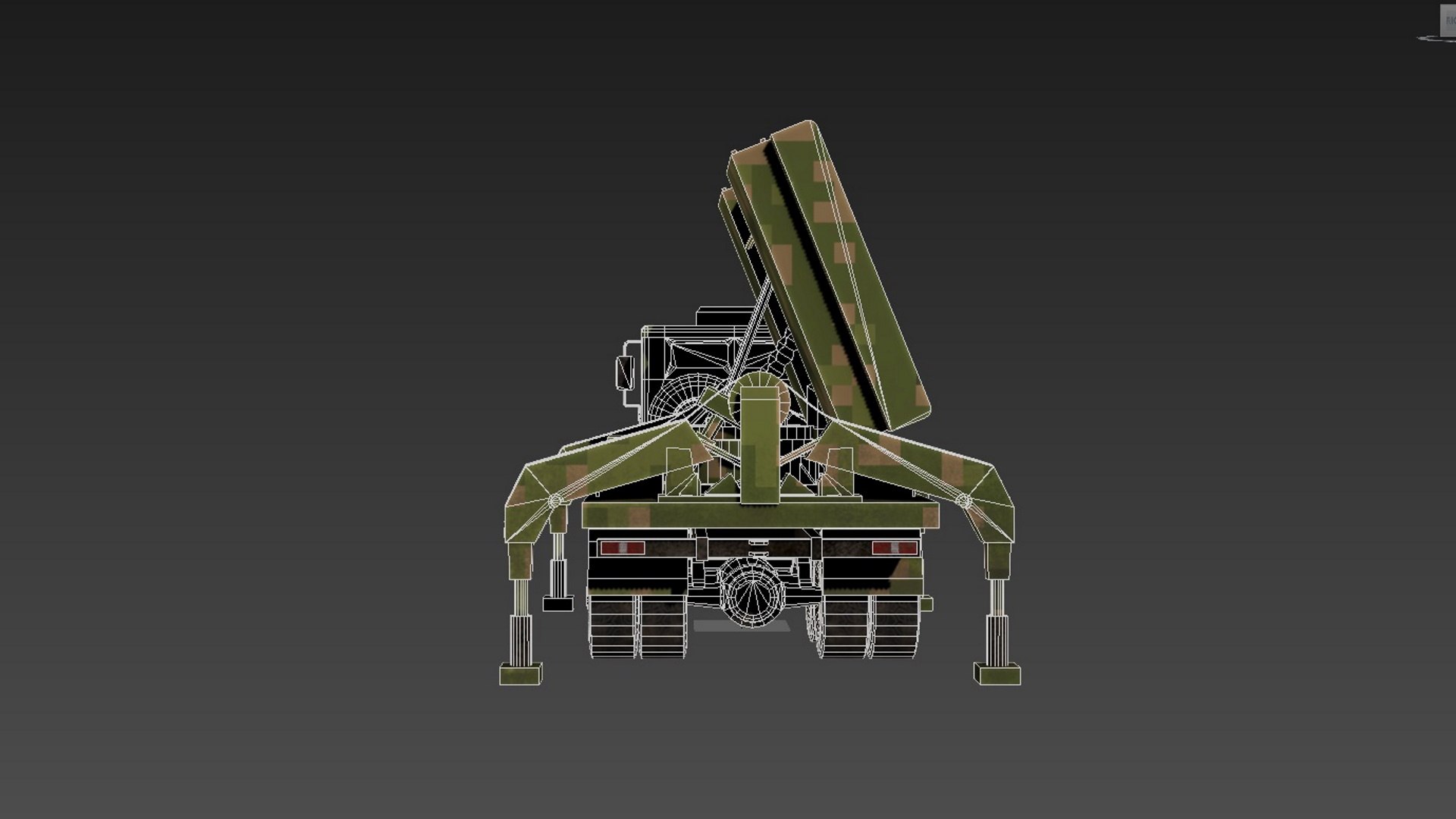3D LLQ305A Radar TYPE305A Model - TurboSquid 1951366
