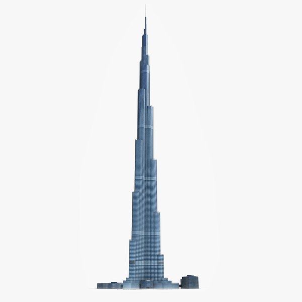 Burj Khalifa Tower 3D Models for Download | TurboSquid