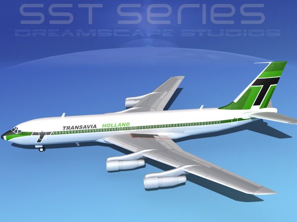 707-320 boeing 707 3d max
