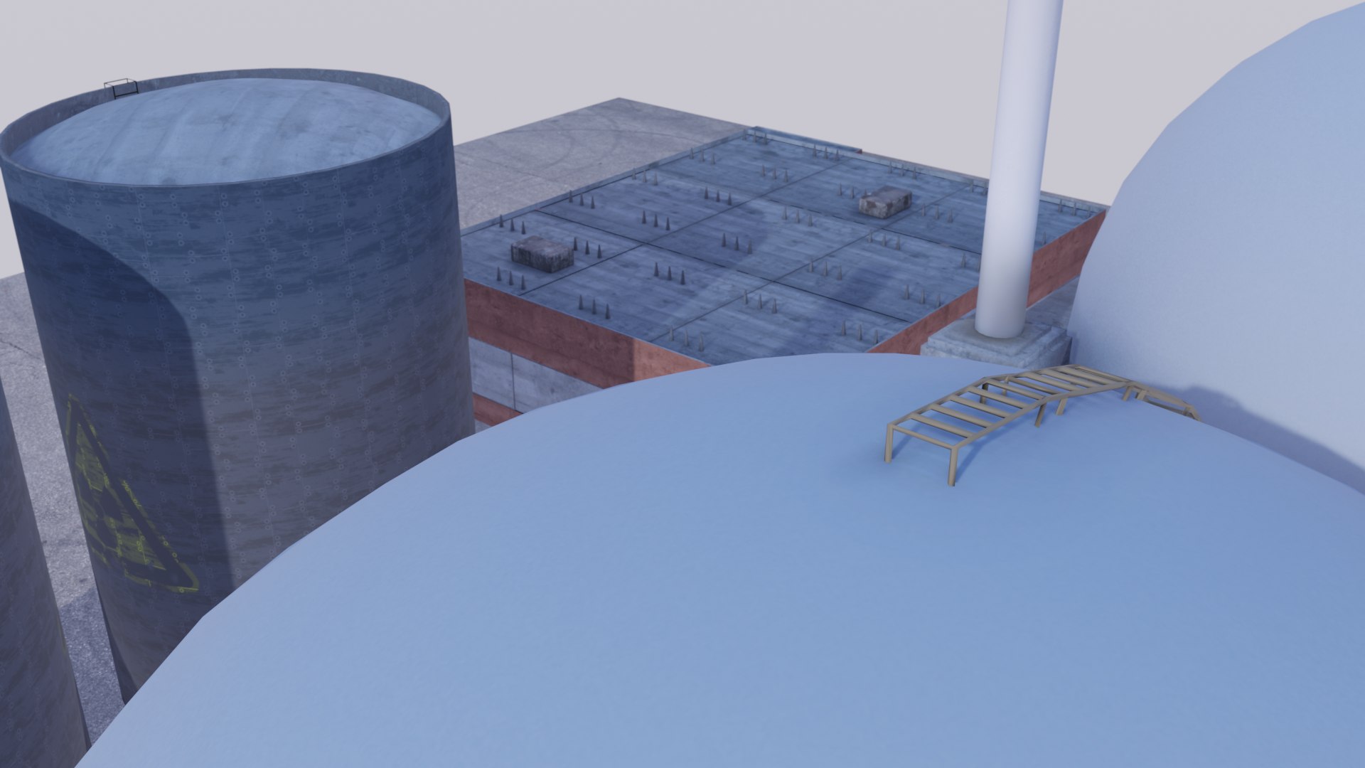 Nuclear Reactor Energy Power Plant Low Poly 3D - TurboSquid 2378644