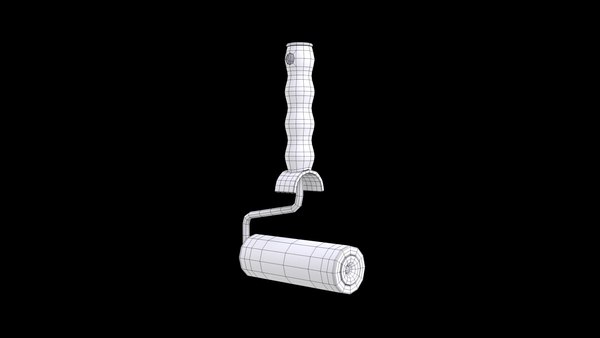 Roll roller 3D model - TurboSquid 1700762
