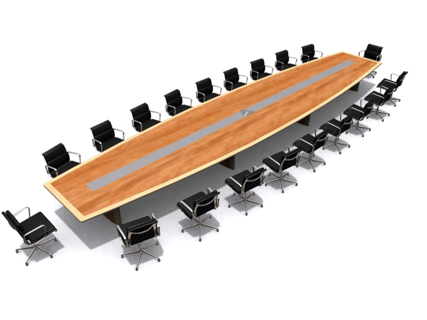 Boardroom Table 3d Model