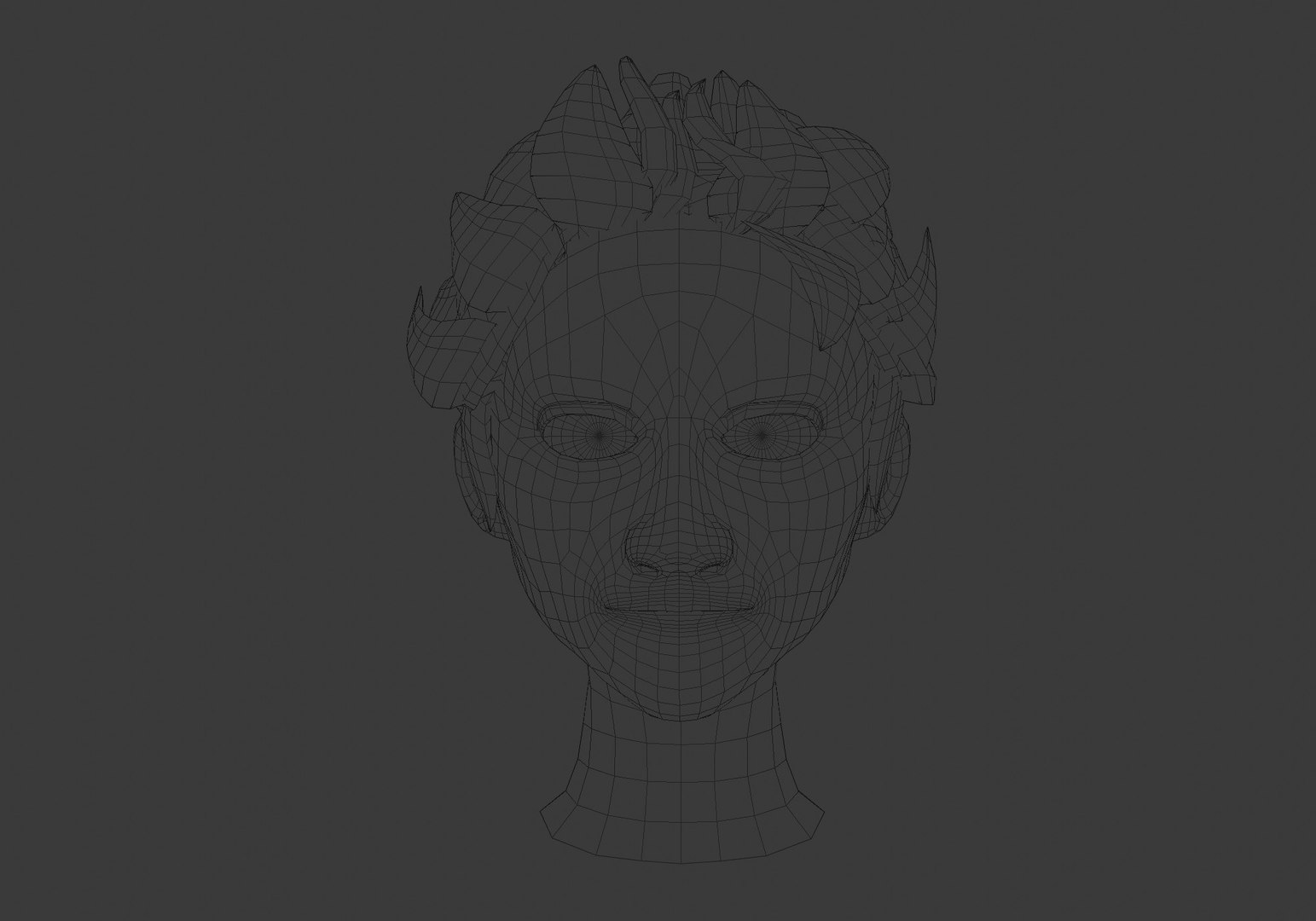 Sharp Male Hairstyle 3D Model - TurboSquid 1922859