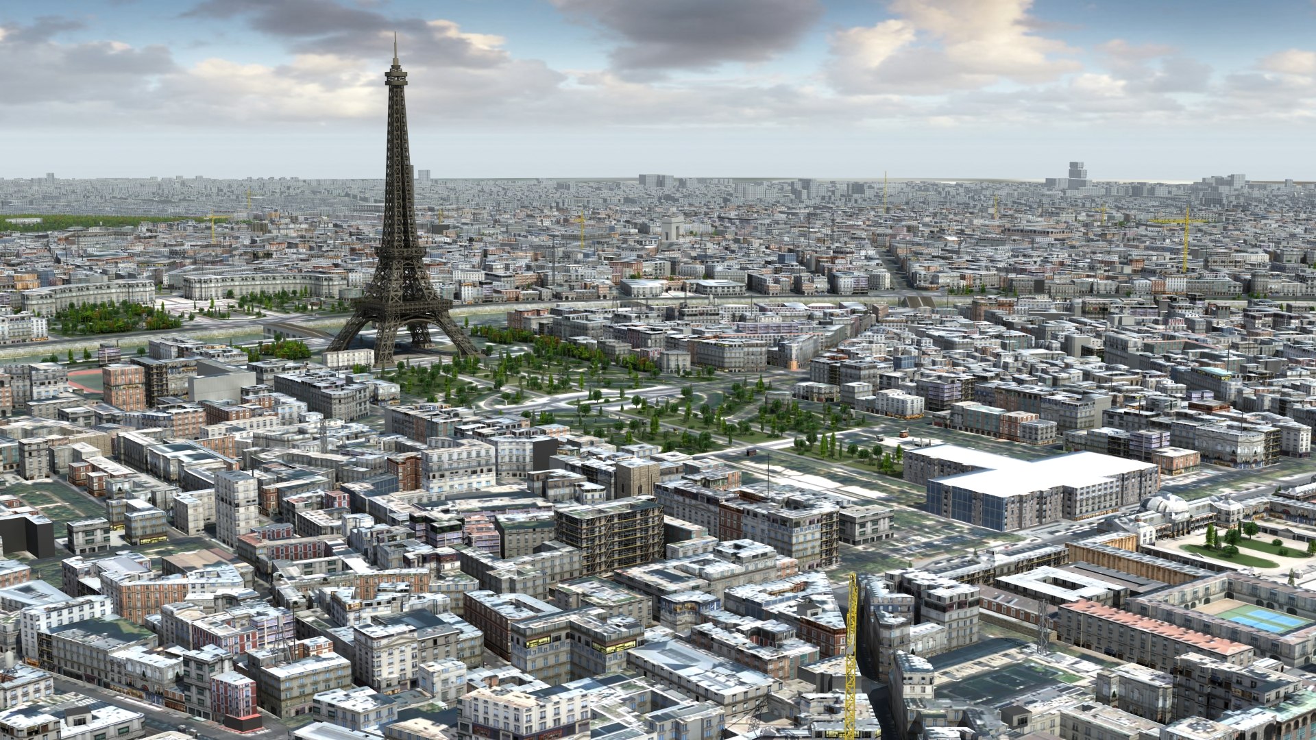 3D Paris France model - TurboSquid 2095116