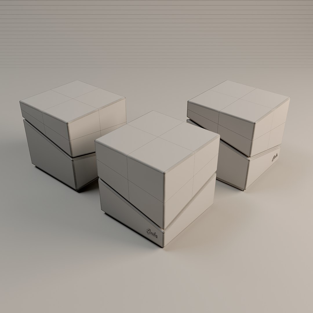 3D Cube Speaker Model - TurboSquid 2195561