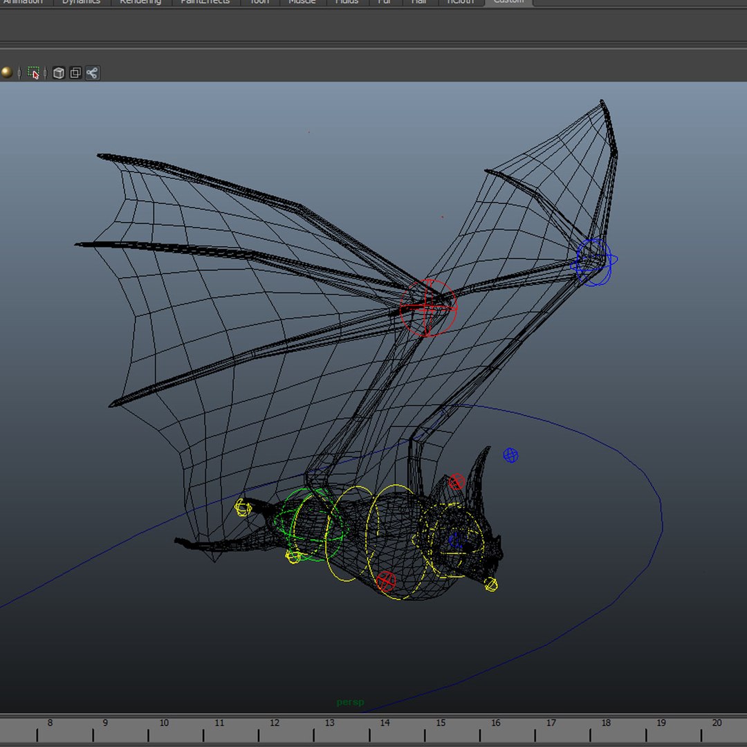 Maya Vampire Bat Rig