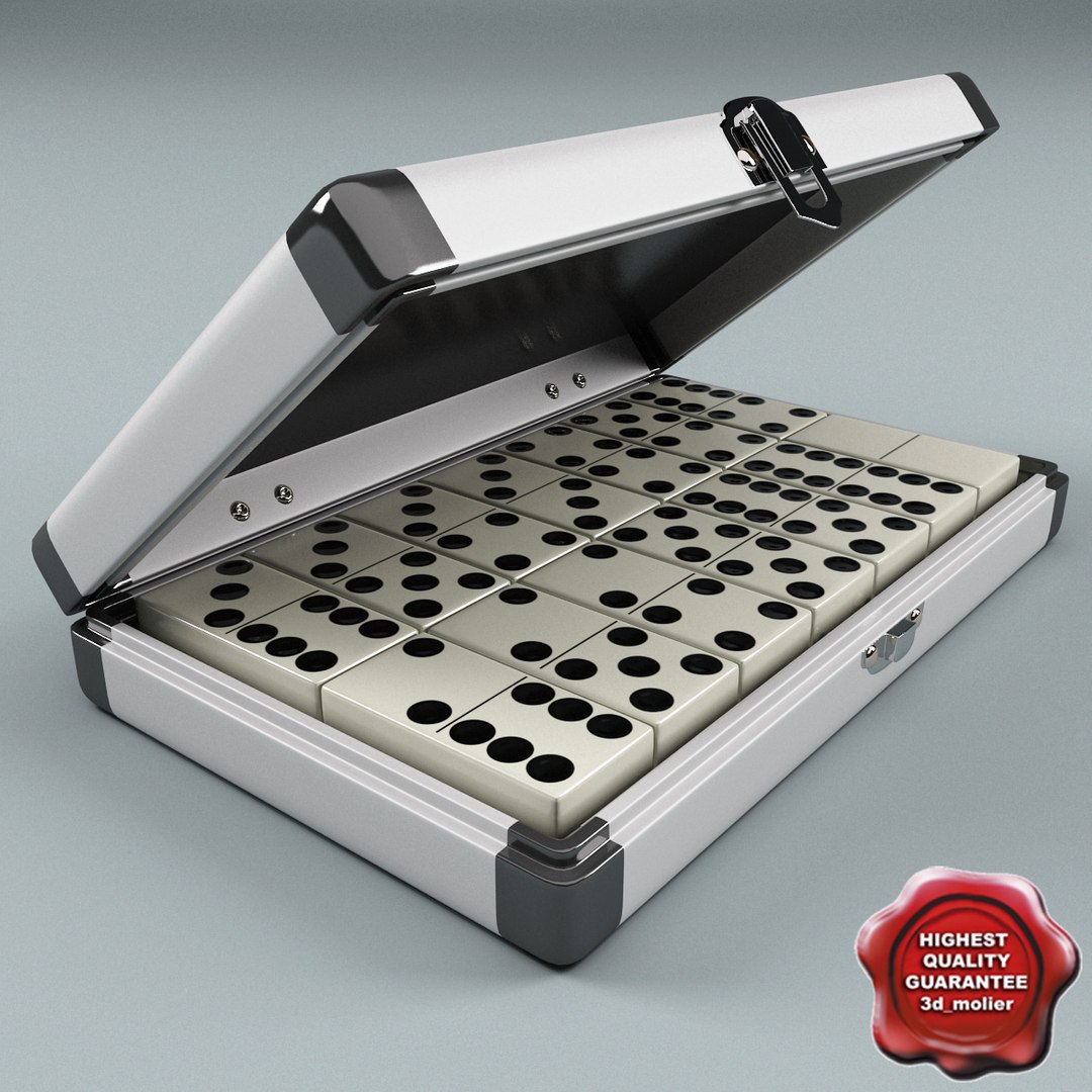 domino box set 3d model
