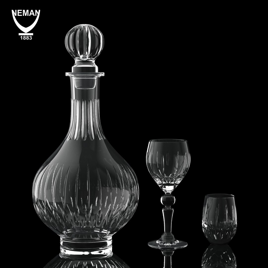 3D Glass Collection Model - TurboSquid 1951660