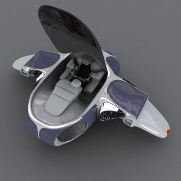 3d model of mini ship
