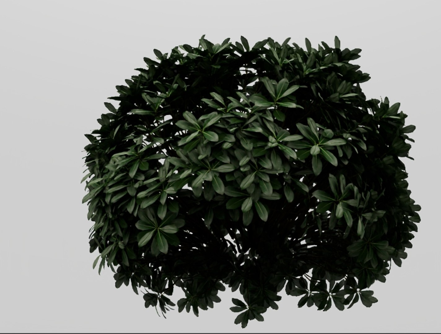 3D Spherical Shrub Model Model - TurboSquid 2379608